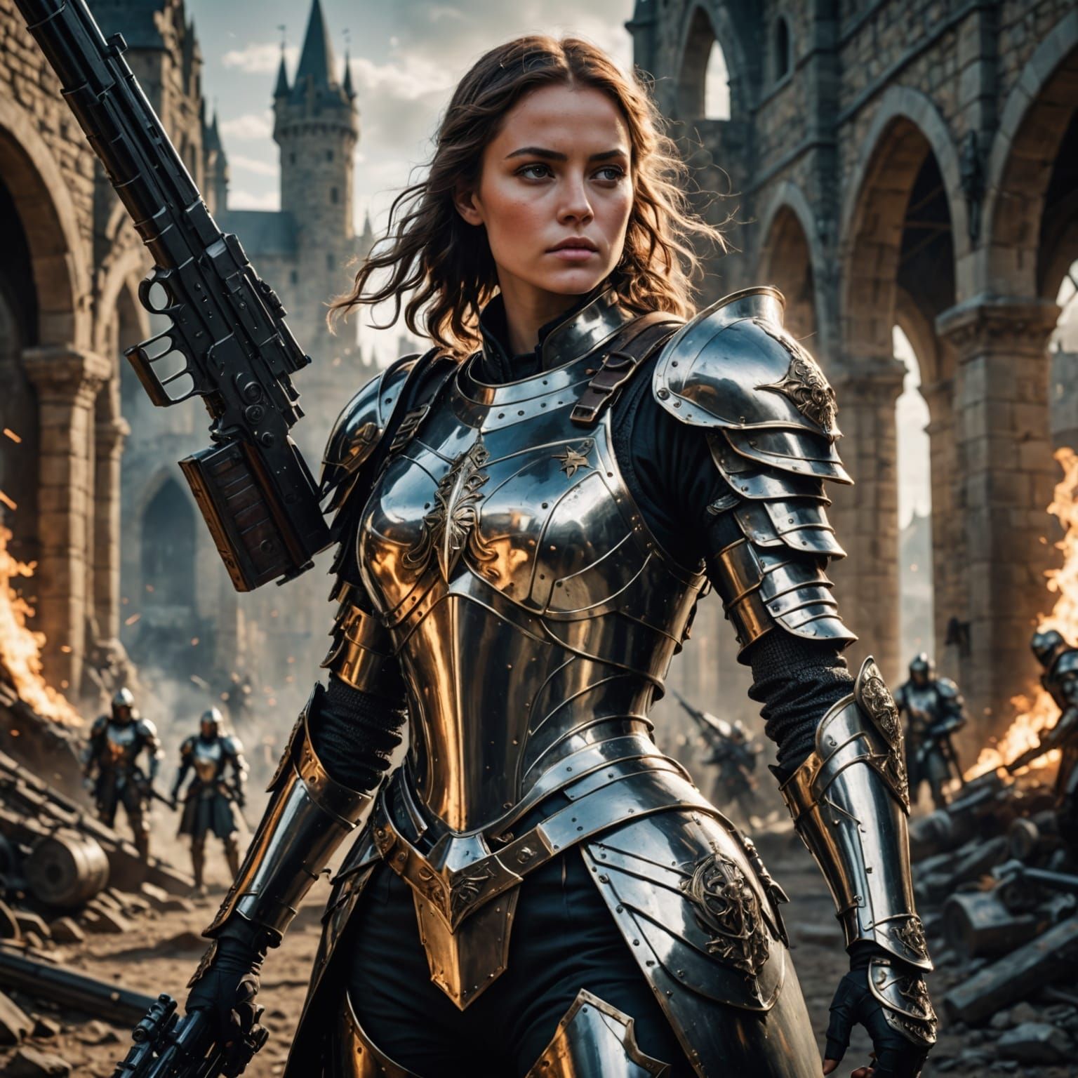 Knight and gun - Knight and gun