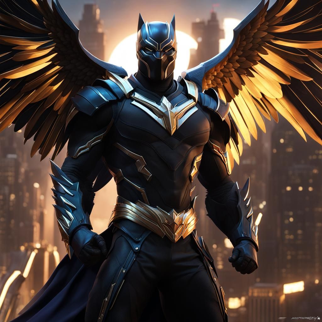 Panther Hawk - AI Generated Artwork - NightCafe Creator