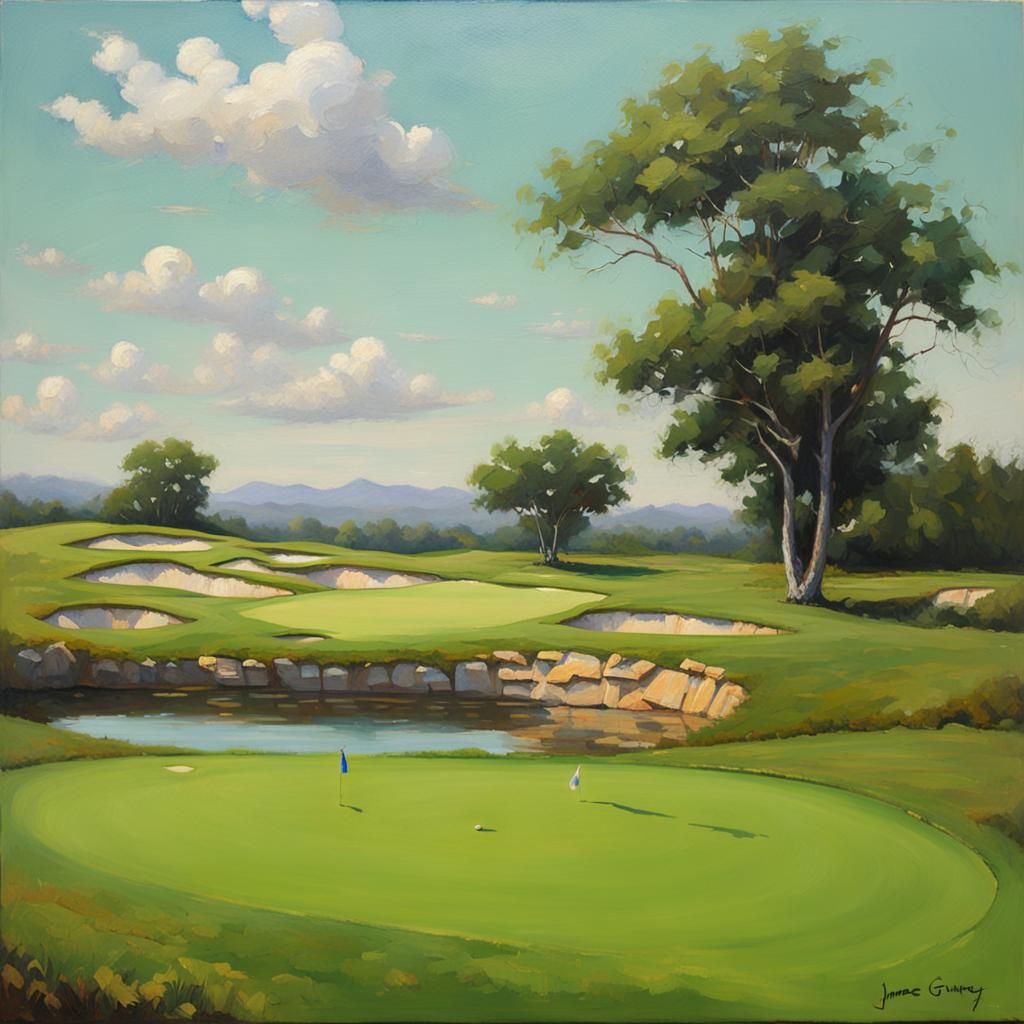 Team Golf (7th First Phase) - AI Generated Artwork - NightCafe Creator