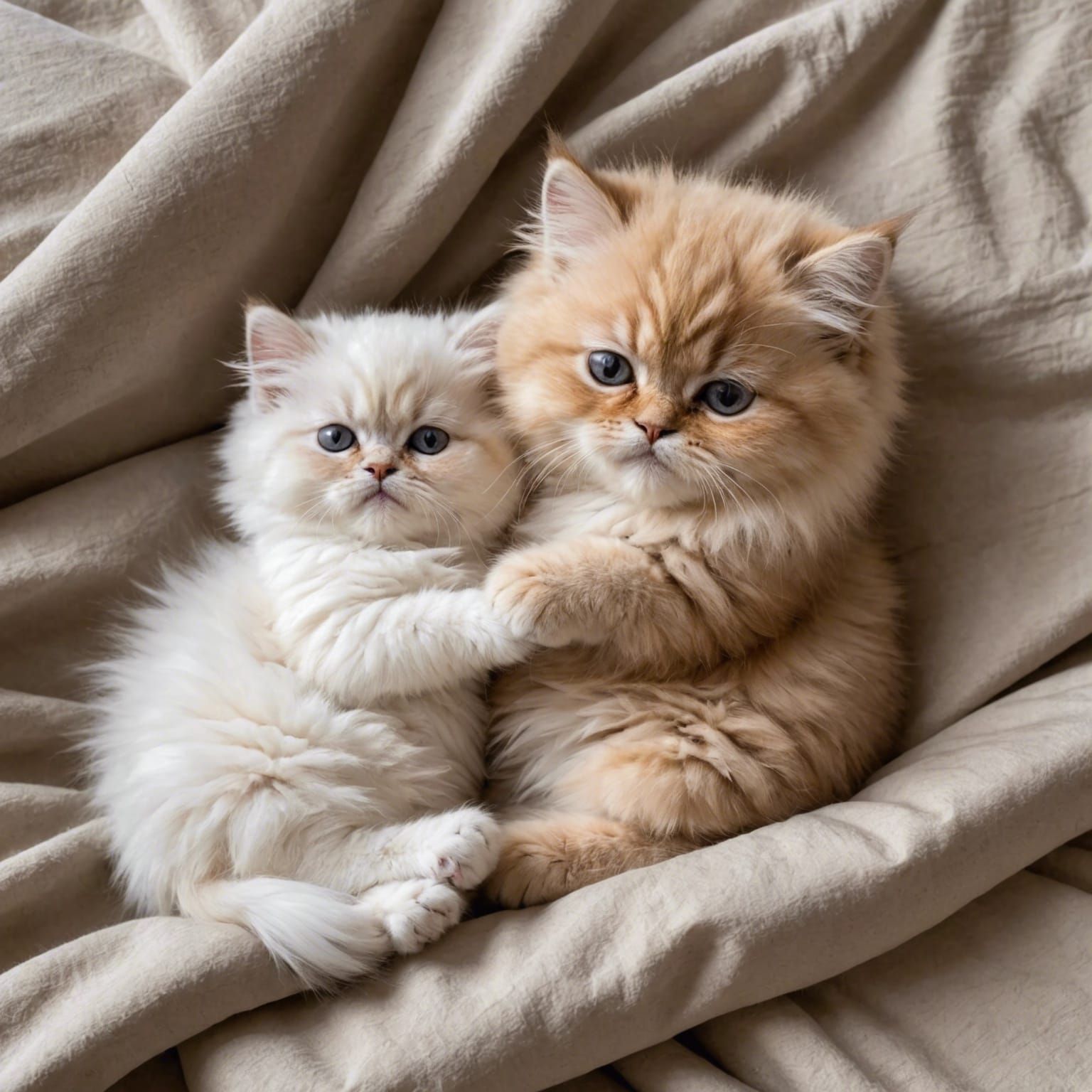 Beautiful and cute Himalayan Persian kittens - AI Generated Artwork ...