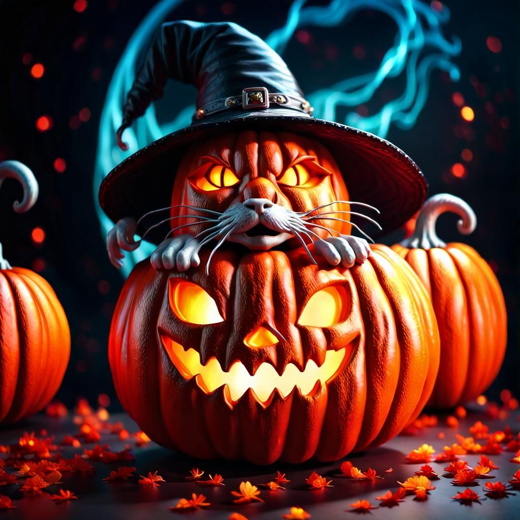 PumpCat 😁 - AI Generated Artwork - NightCafe Creator