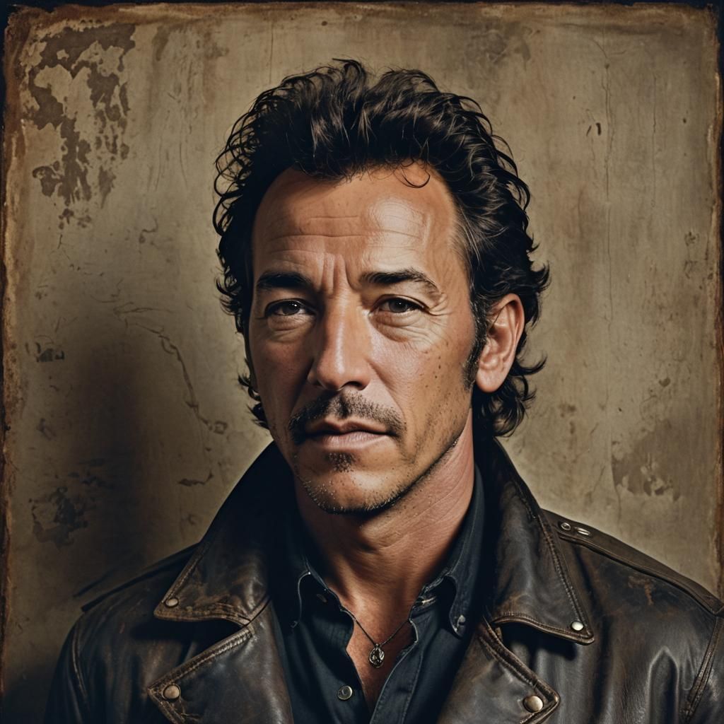 Bruce Springsteen - AI Generated Artwork - NightCafe Creator