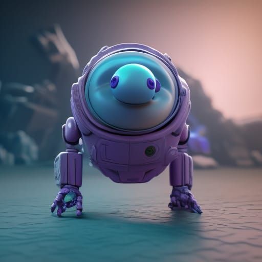 Plasticine alien - AI Generated Artwork - NightCafe Creator