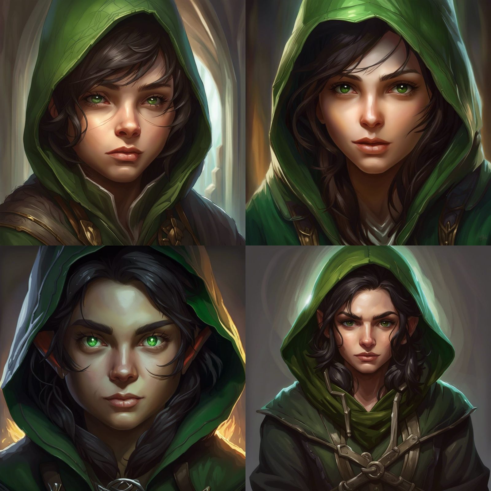 Young rogue/ranger portrait - AI Generated Artwork - NightCafe Creator