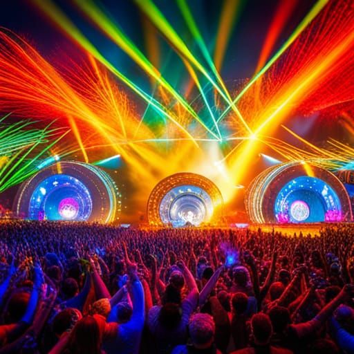 Space rave - AI Generated Artwork - NightCafe Creator