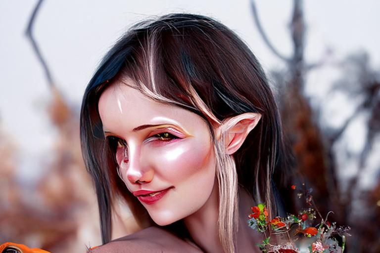 Corrupted Wood Elf : r/nightcafe
