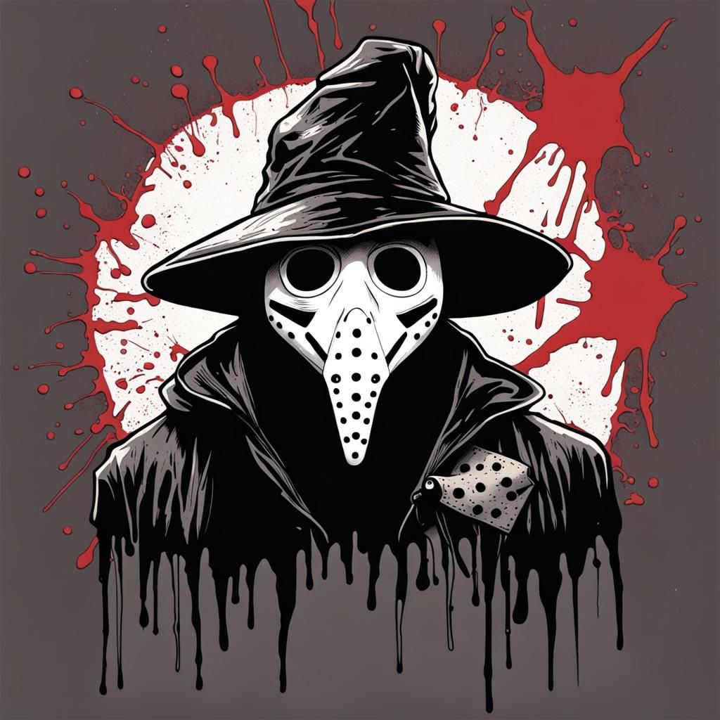 Plague doctor Jason 4 - AI Generated Artwork - NightCafe Creator