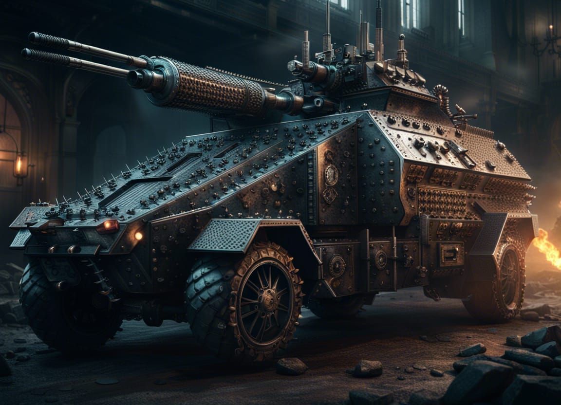 Combat Car - AI Generated Artwork - NightCafe Creator