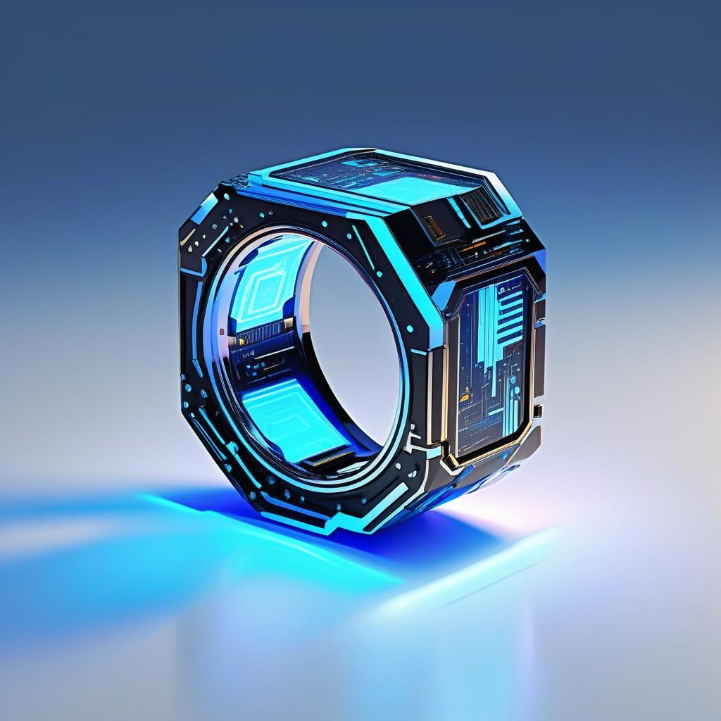 Cyberpunk Ring #1 - AI Generated Artwork - NightCafe Creator