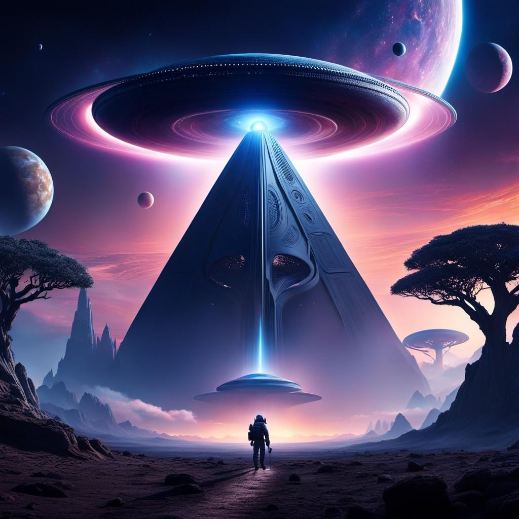 Pyramid - AI Generated Artwork - NightCafe Creator