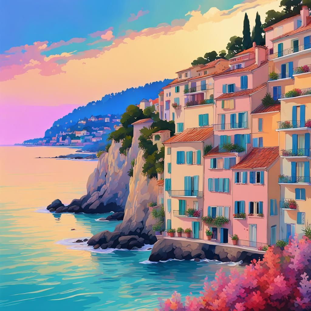 Nice from France angels bay 8k beautiful colors fine details beautiful ...