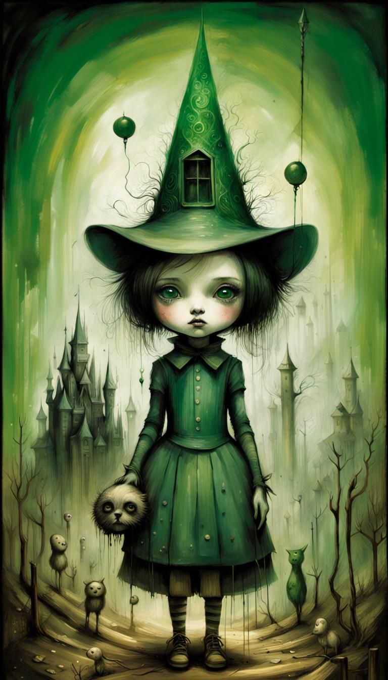 "The Emerald Wizard, from The Wizard of OZ": photograph by Stephen Gammell - Gabriel Pacheco ...