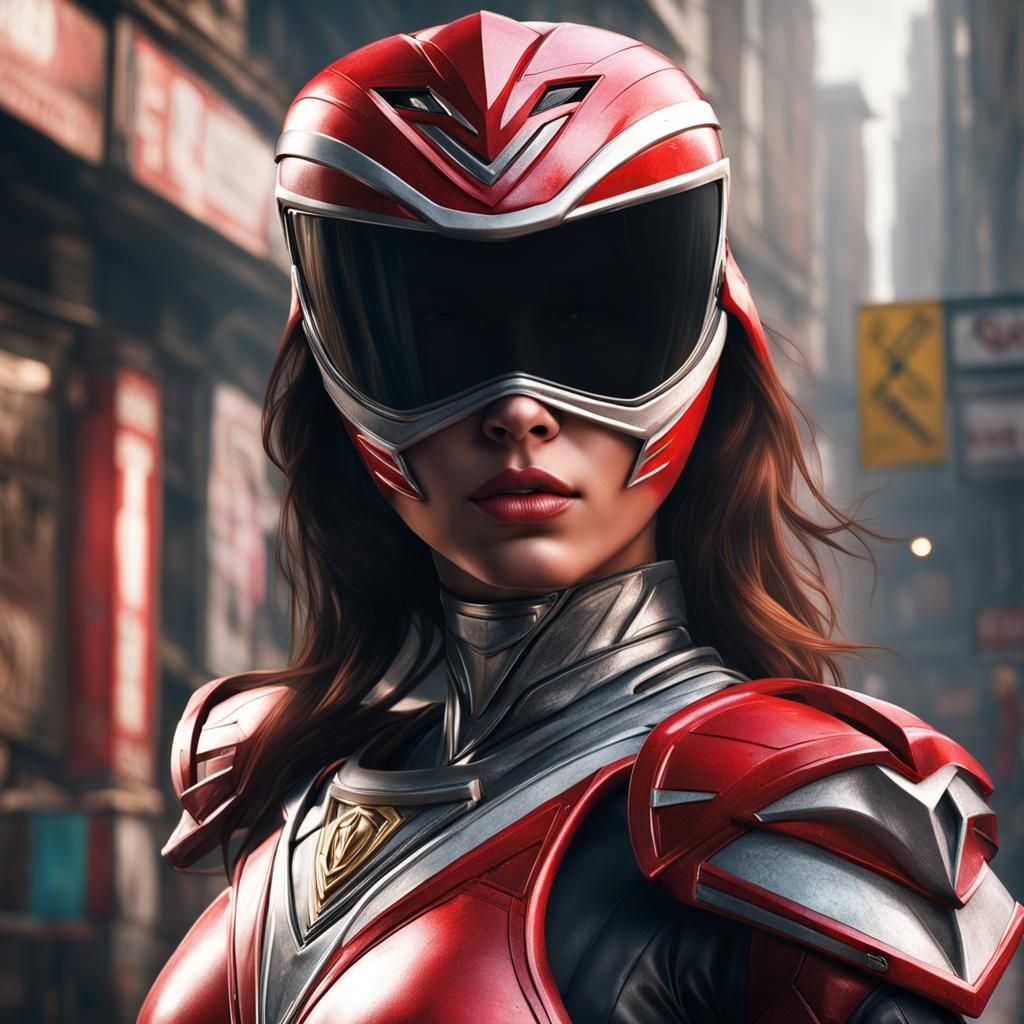 Red Ranger - AI Generated Artwork - NightCafe Creator