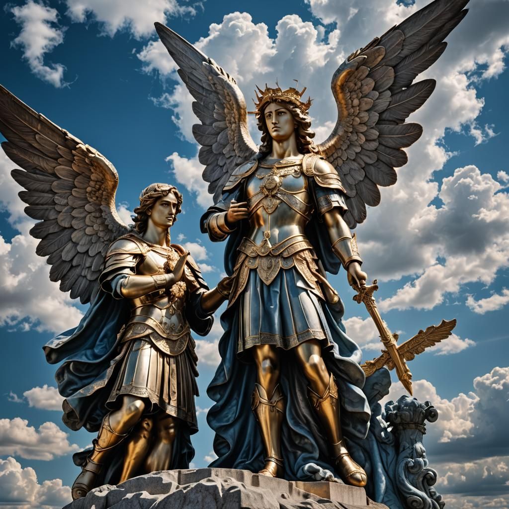 Guardian Angels - AI Generated Artwork - NightCafe Creator