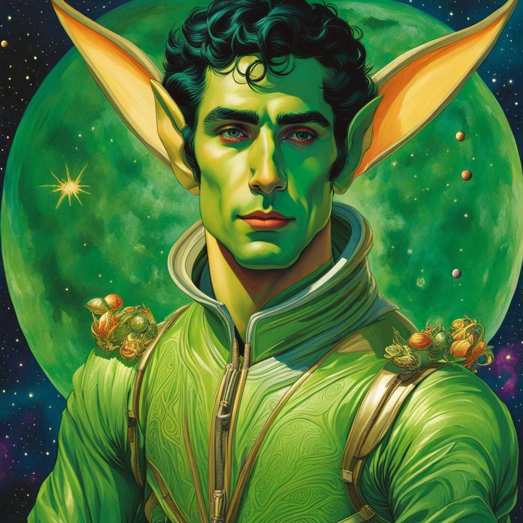 Alien Ambassador II - AI Generated Artwork - NightCafe Creator