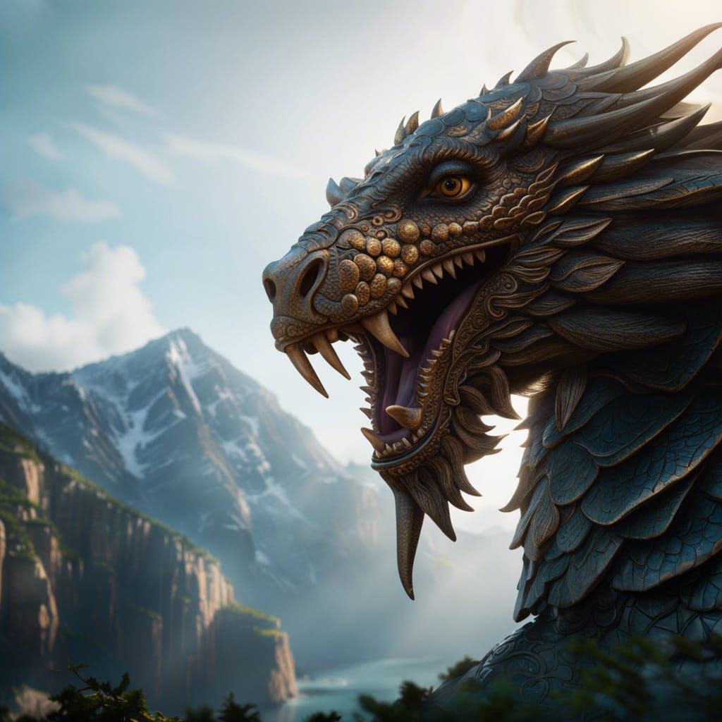 Gargantuan greek mythological creature - AI Generated Artwork ...