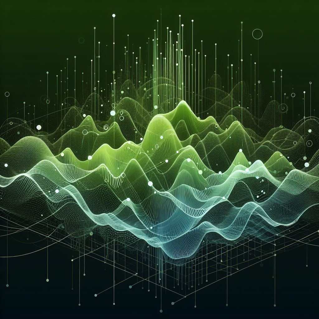 abstract representation of sound frequencies - AI Generated Artwork ...