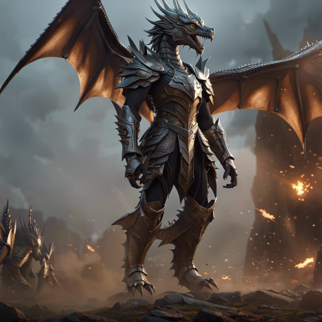 dragon-man - AI Generated Artwork - NightCafe Creator