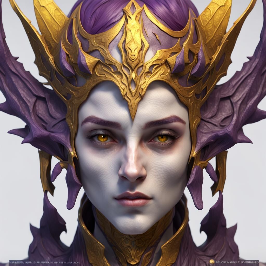 Changeling (elf) noblewoman - AI Generated Artwork - NightCafe Creator