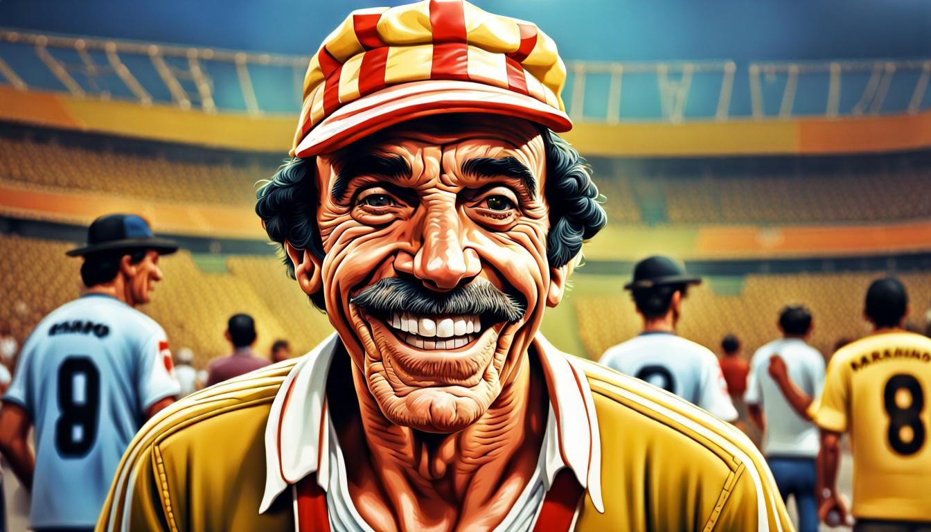 Don Ramon at the Maracanã Stadium - AI Generated Artwork - NightCafe ...