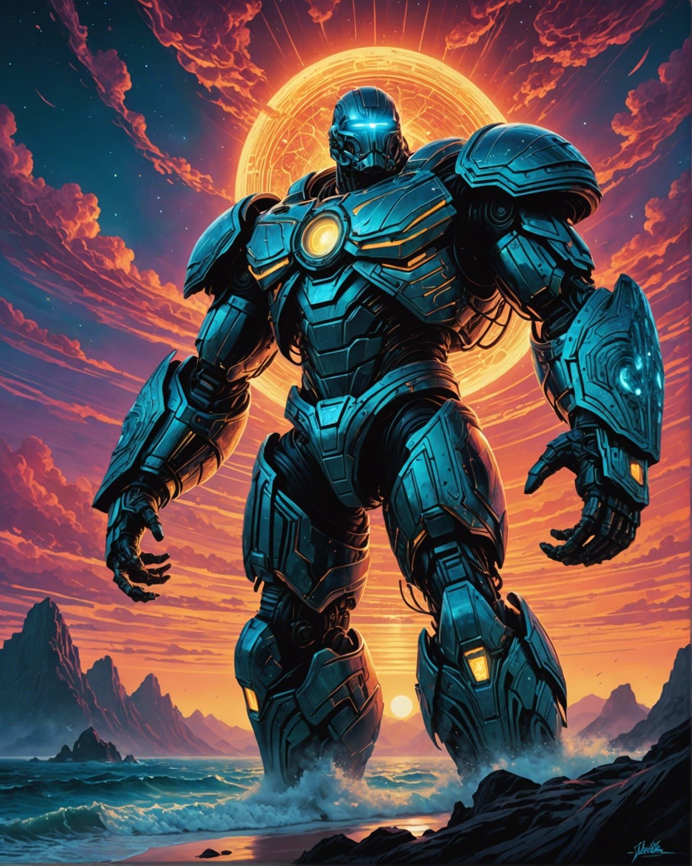 Pacific Rim - AI Generated Artwork - NightCafe Creator