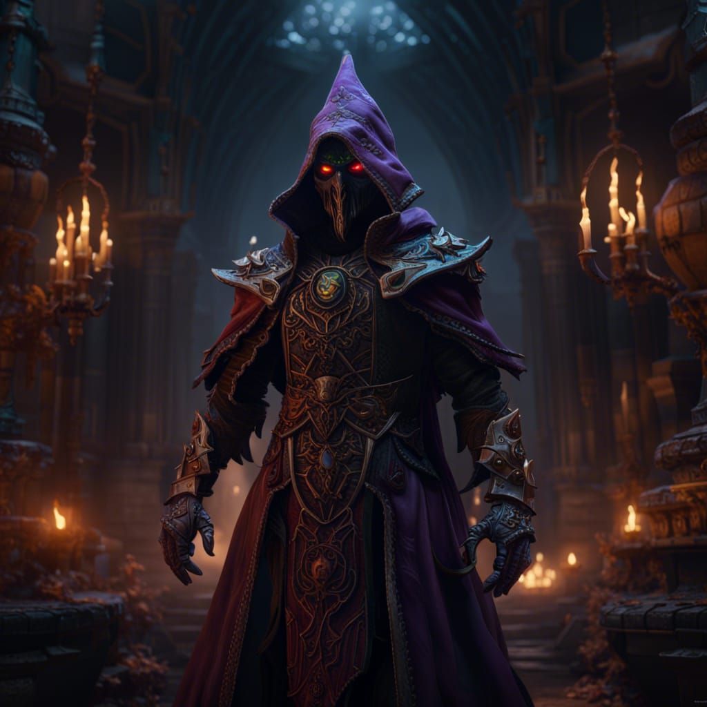 The Warlock - AI Generated Artwork - NightCafe Creator