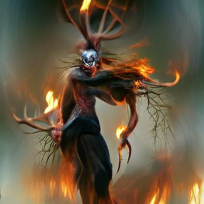 Aldrnari Eldr bal bruni Hyr hiti Logi seyðir - AI Generated Artwork ...