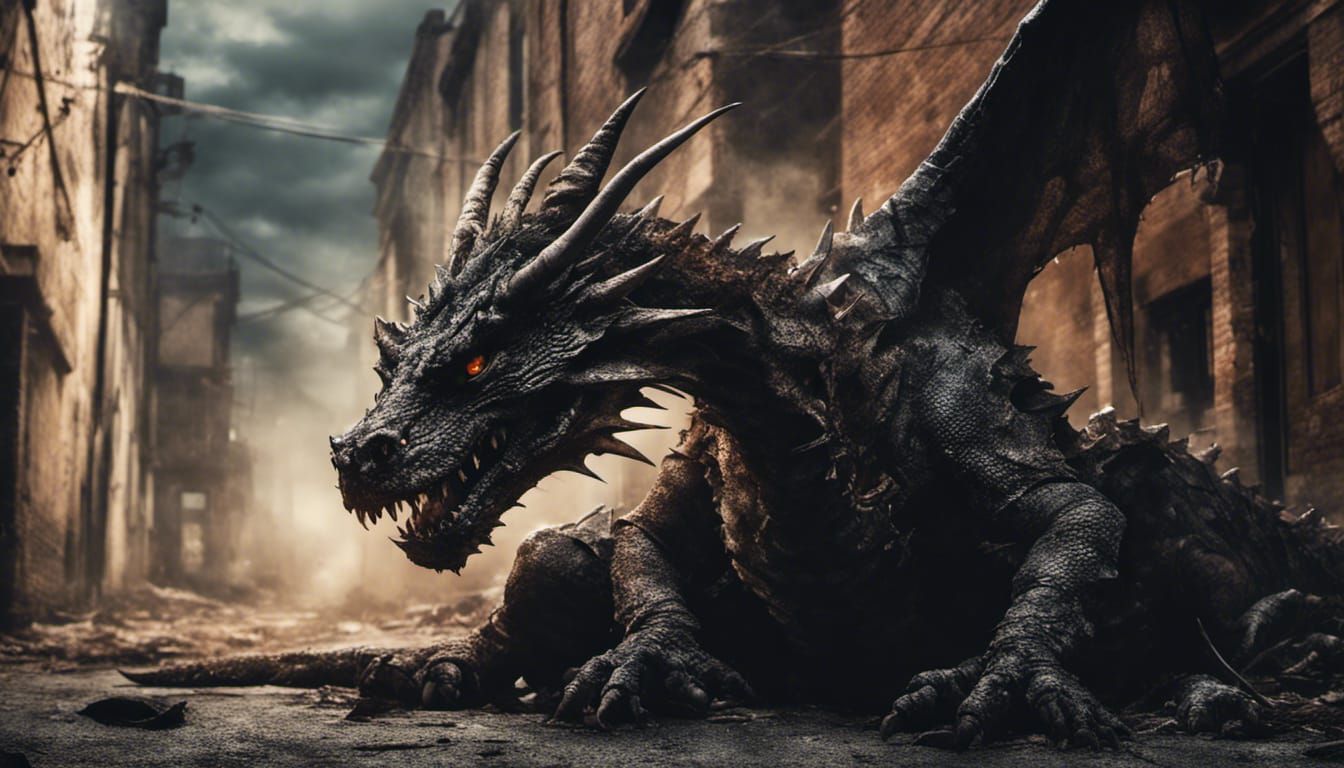 RSPD: Wounded Dragon Publicity Still - AI Generated Artwork - NightCafe ...