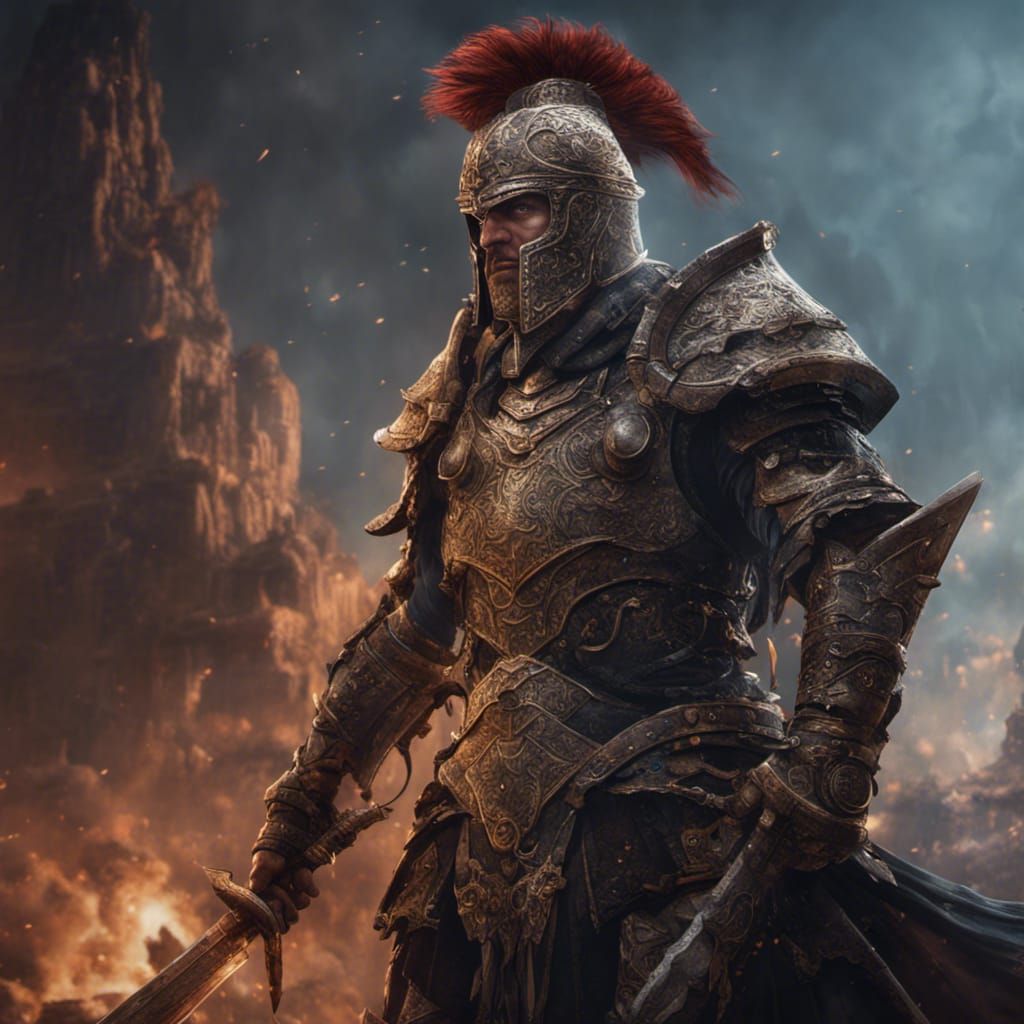 Legendary Warrior - AI Generated Artwork - NightCafe Creator