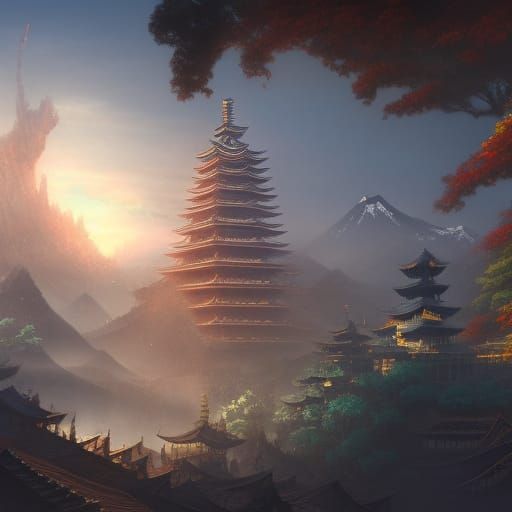japanese strength - AI Generated Artwork - NightCafe Creator