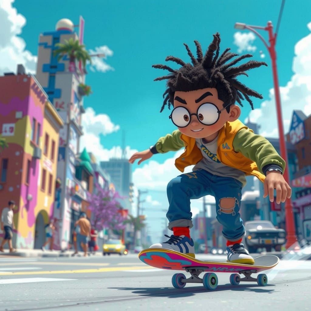 the essence of the movie's distinctive animation and color palette ...