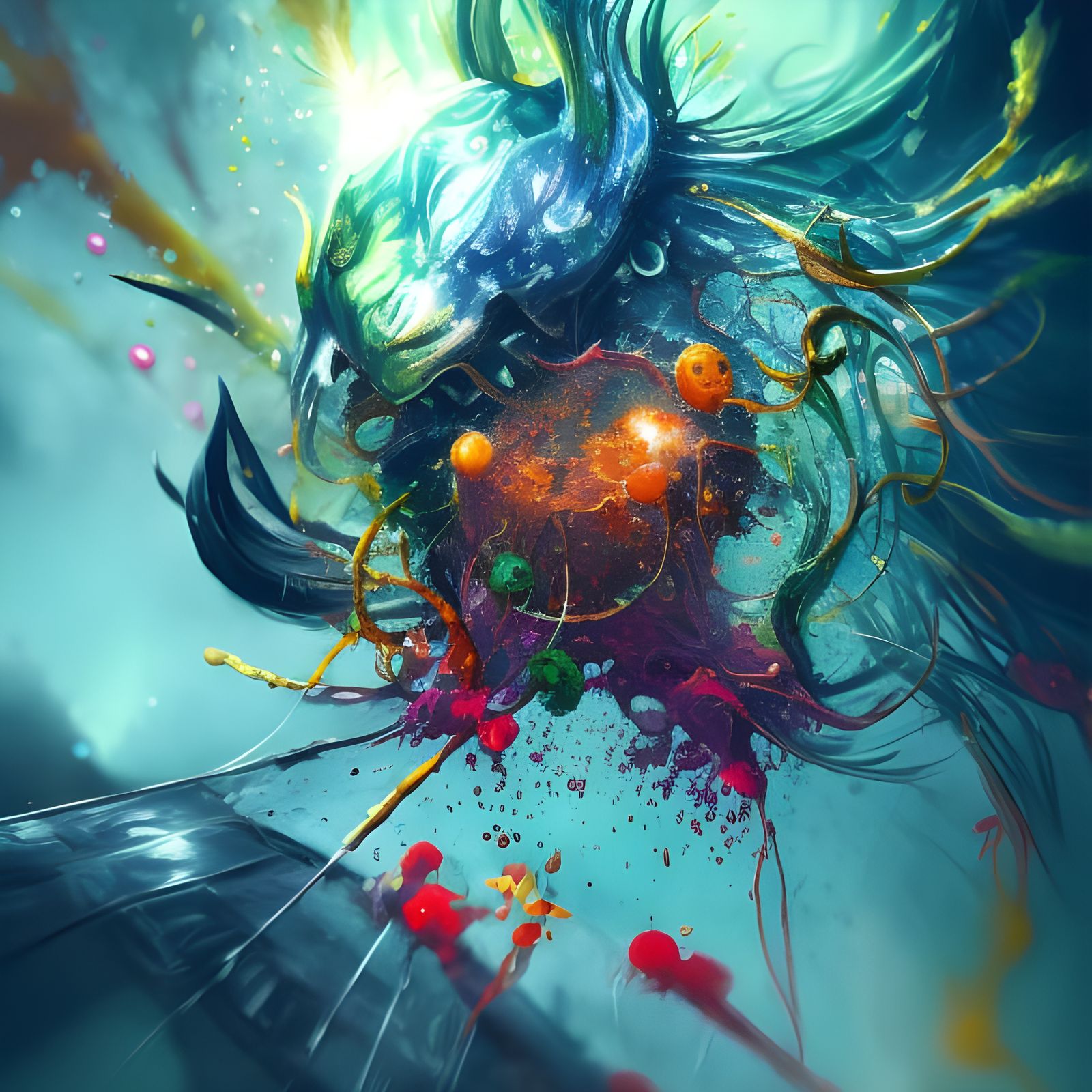 Cell Wars - AI Generated Artwork - NightCafe Creator