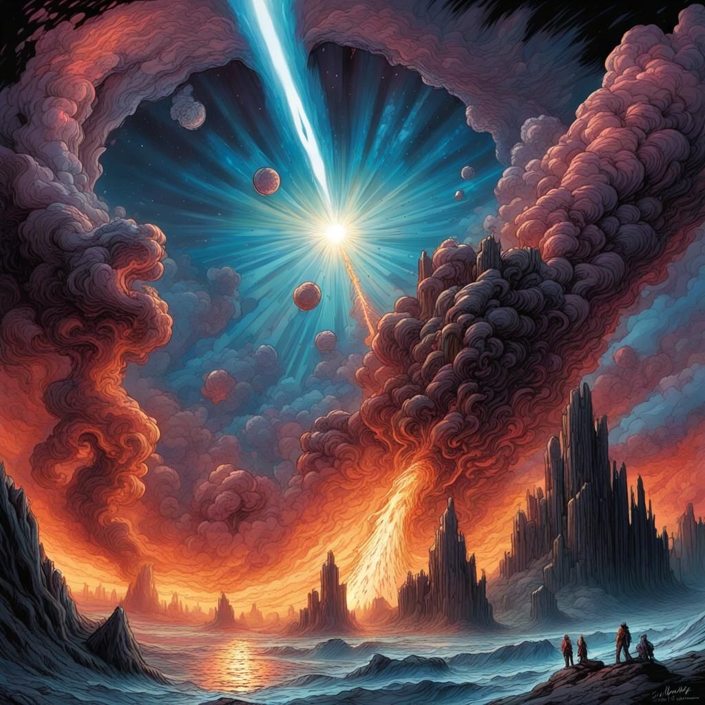 End times. - AI Generated Artwork - NightCafe Creator