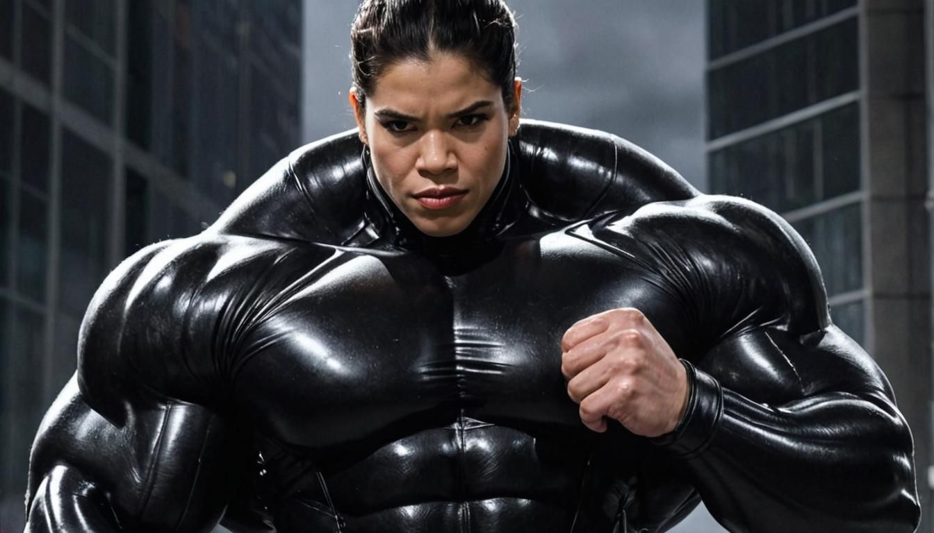 female bodybuilder - AI Generated Artwork - NightCafe Creator