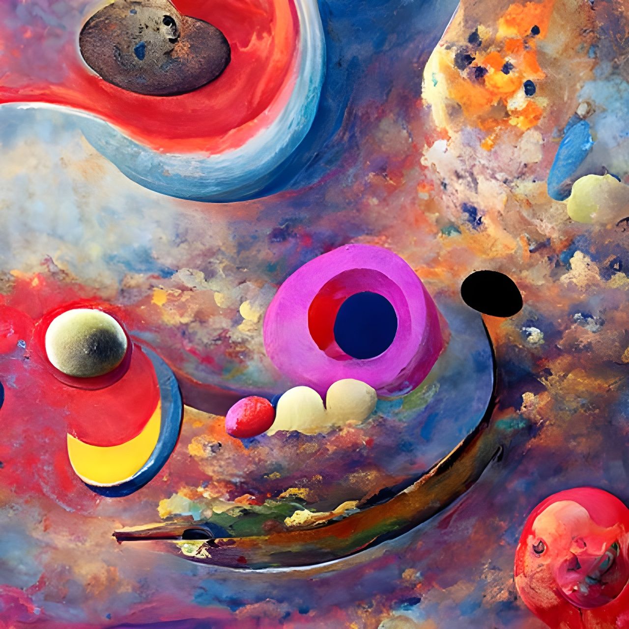 Cosmic Observer - AI Generated Artwork - NightCafe Creator