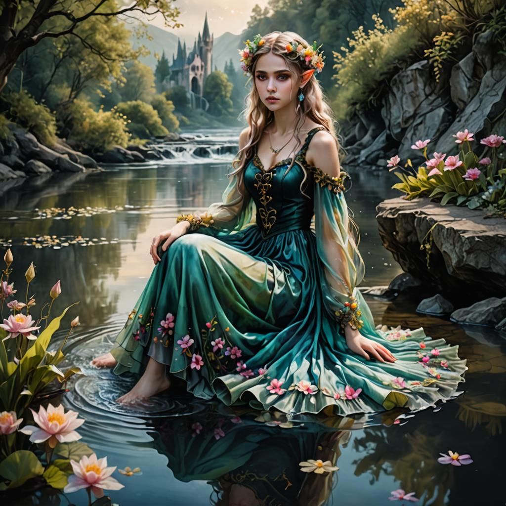 river elf - AI Generated Artwork - NightCafe Creator
