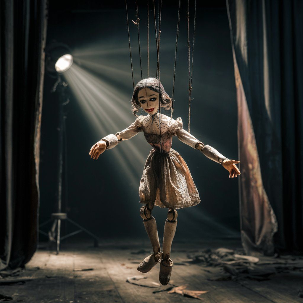 Puppet On A String - AI Generated Artwork - NightCafe Creator