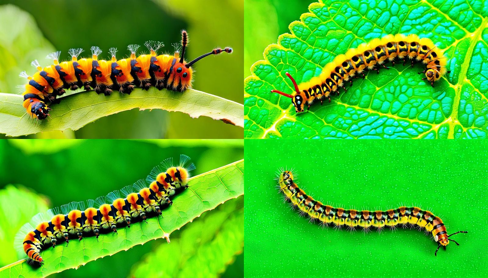 A question mark caterpillar - AI Generated Artwork - NightCafe Creator