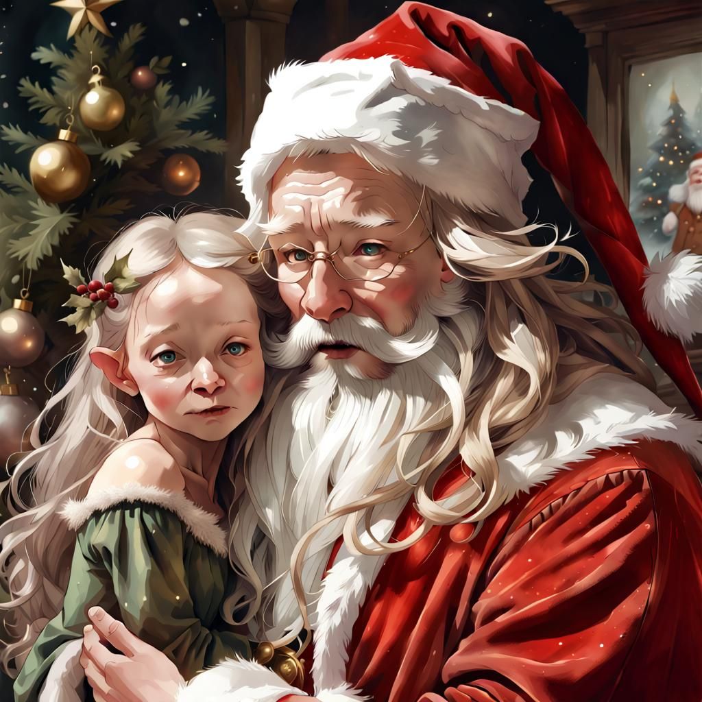 Brian Froud and Wendy Froud inspired Father Christmas:1.7): Offical art ...