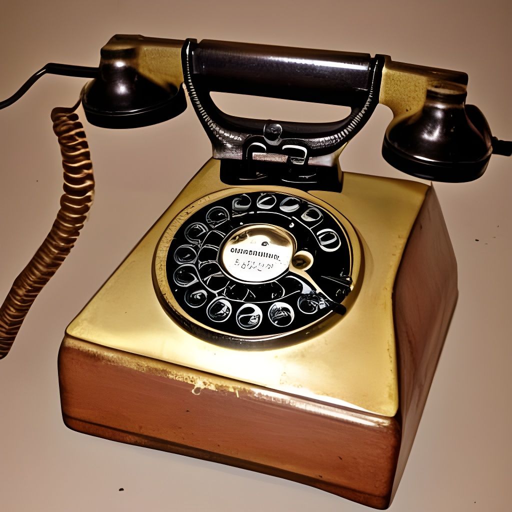 Vintage Communication Device - AI Generated Artwork - NightCafe Creator