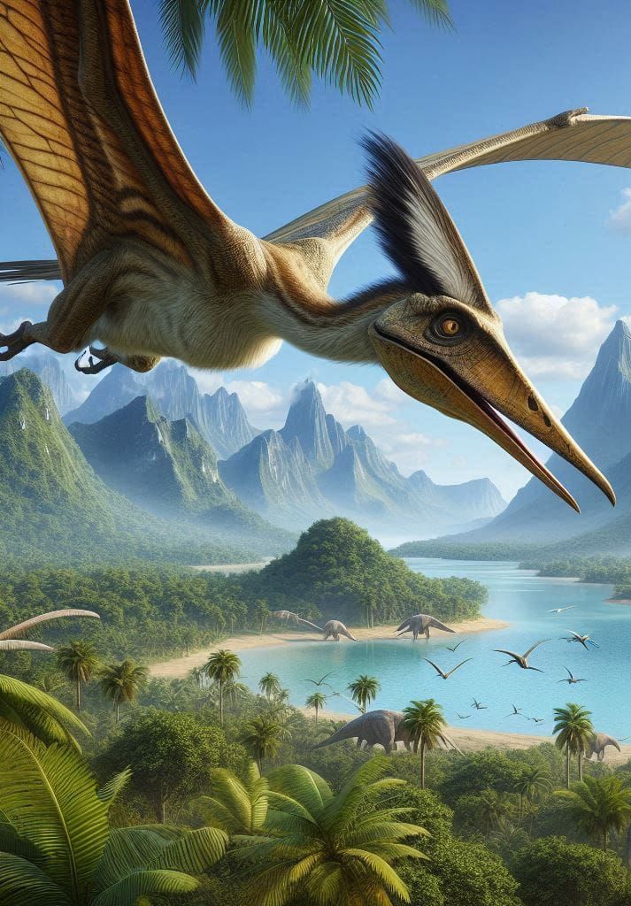 Pterosaurs had feathers?!? - AI Generated Artwork - NightCafe Creator