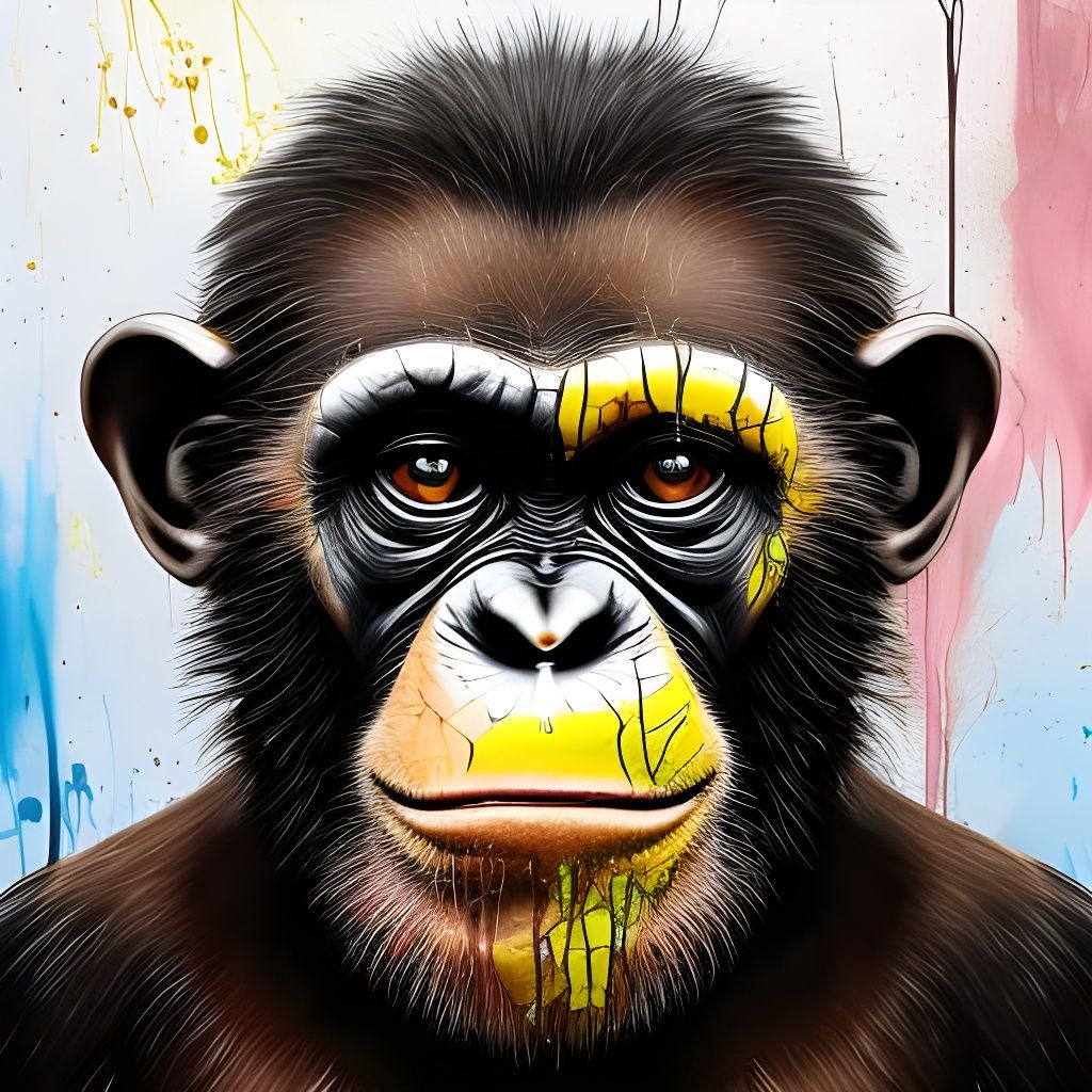 chimpanzee - AI Generated Artwork - NightCafe Creator