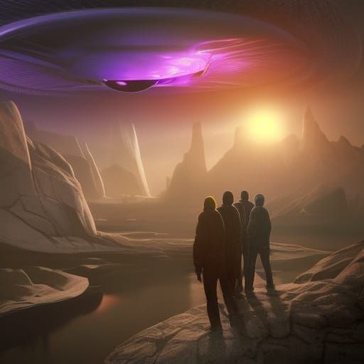ALIEN INVASION - AI Generated Artwork - NightCafe Creator