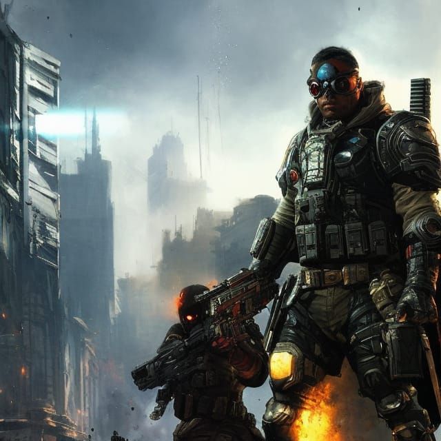 an unexpected enemy appears - AI Generated Artwork - NightCafe Creator