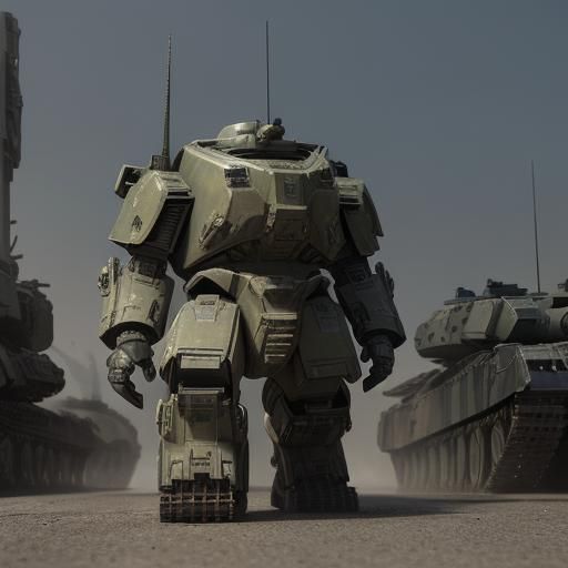 Shocktrooper Landmate - AI Generated Artwork - NightCafe Creator