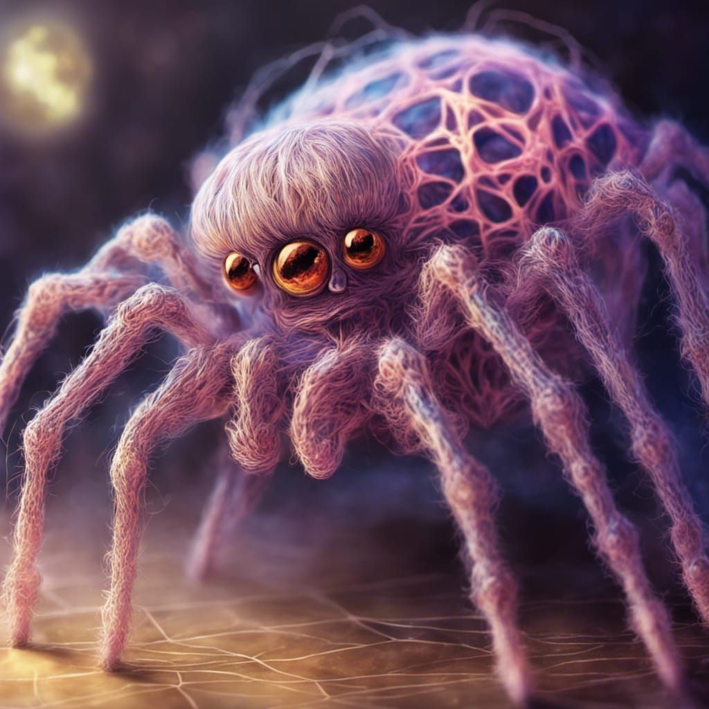 Spider Beauty: INSANELY_INTRICATE_MACRO_GIANT_REALISTIC_HAIRY_CLOSEUP ...