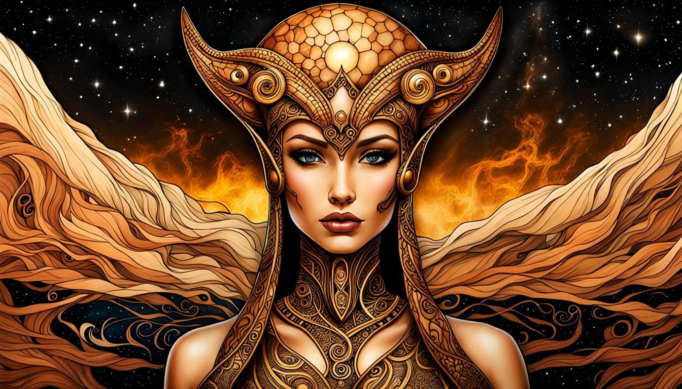 ALIEN BEING N27 - AI Generated Artwork - NightCafe Creator