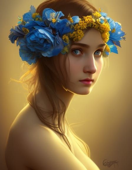 Ukrainian woman - AI Generated Artwork - NightCafe Creator