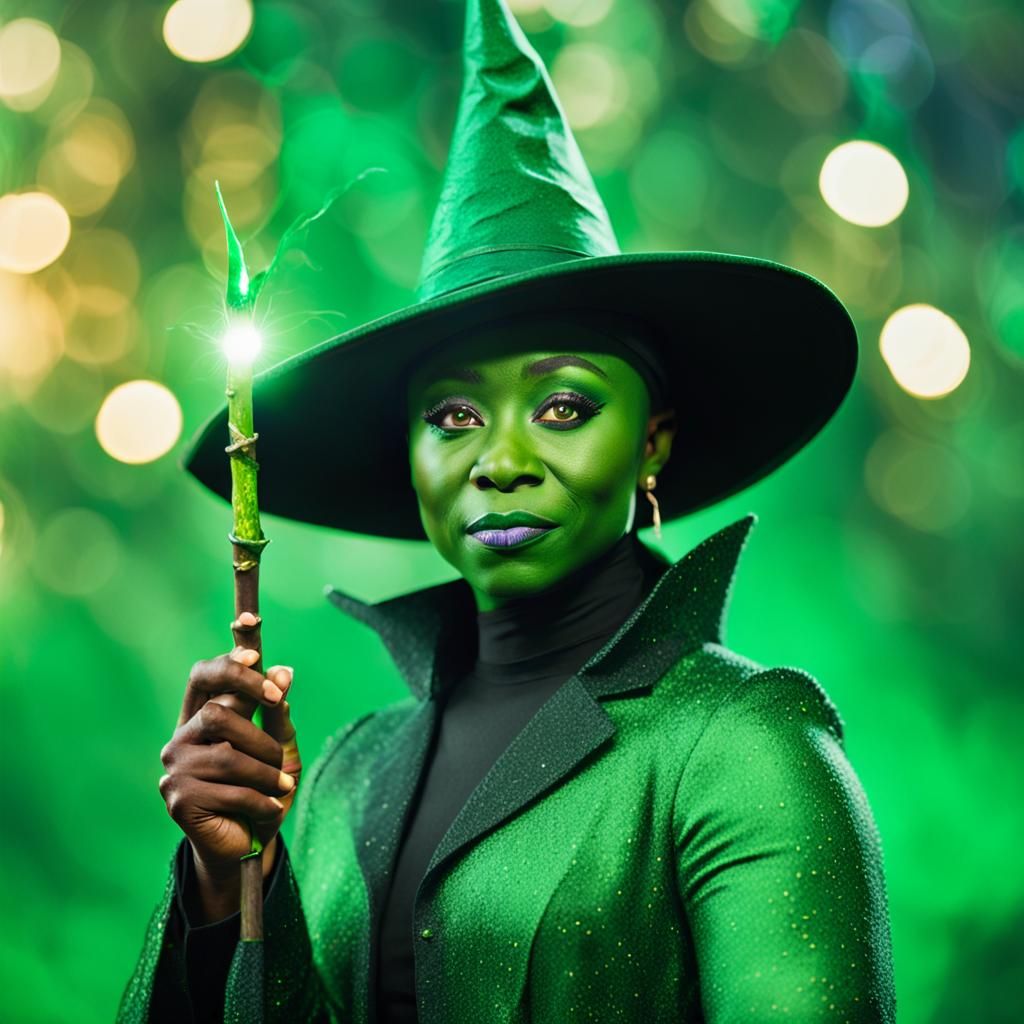 Elphaba from Wicked - Elphaba in Emerald City, Wicked-Inspir...