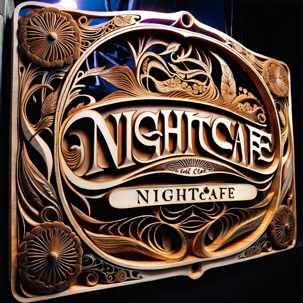 Night Cafe sigh - AI Generated Artwork - NightCafe Creator